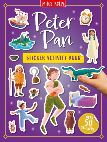 Peter Pan Sticker Activity Book ном - Miles Kelly | Интерном