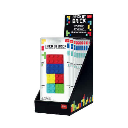 BRICK BY BRICK ERASER - SET 6 PCS бичиг хэрэг - Legami | Интерном